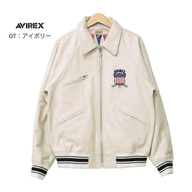AVIREX アヴィレックス バーシティー シグネチャー レザー AVIREX アヴィレックス バーシティー シグネチャー レザー