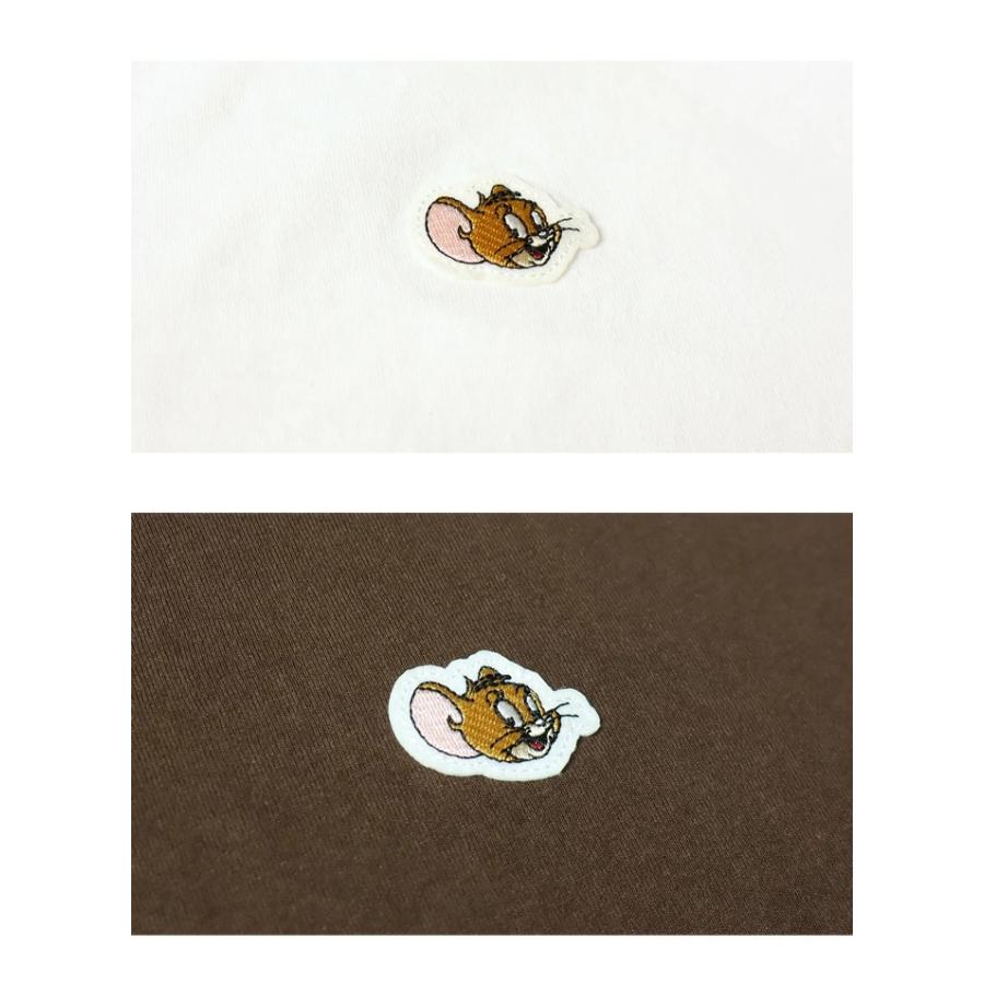 SEQUENZ トムとジェリー カレッジロゴ 袖プリント 長袖 Tシャツ ビッグT メンズ レディース ユニセックス ビッグシルエット 2770901 : REX ONE - 通販 ...