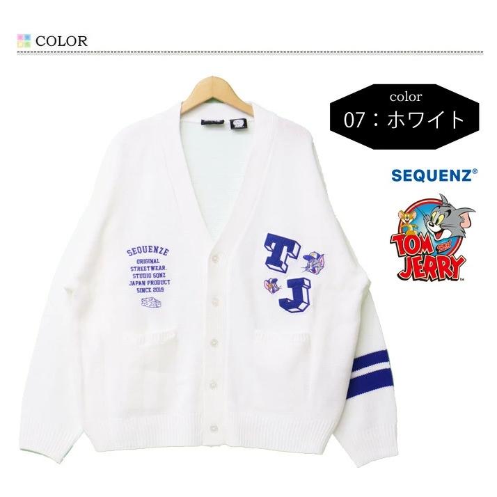 SEQUENZ トムとジェリー レタード カーディガン セーター ニット メンズ レディース ユニセックス ビッグシルエット 送料無料 2770907 : REX ONE - 通販 ...