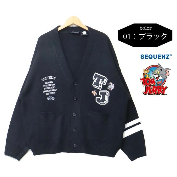 SEQUENZ トムとジェリー レタード カーディガン セーター ニット メンズ レディース ユニセックス ビッグシルエット 送料無料 2770907 : REX ONE - 通販 ...