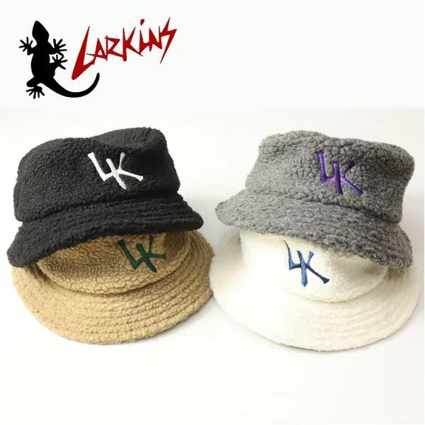 LARKINS（ラーキンス） ロゴ刺繍 ボア バケットハット 帽子 バケハ メンズ レディース ユニセックス LKTM-157 : REX ...