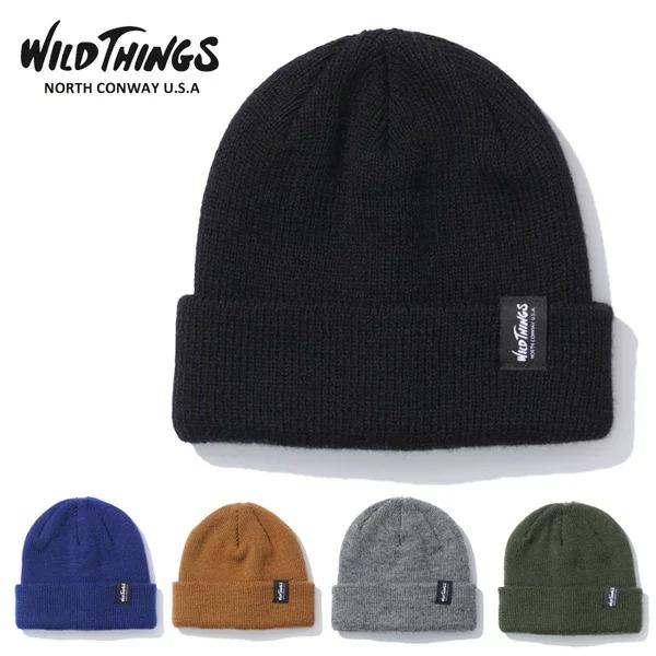 WILD THINGS ワイルドシングス ビーニー ニットキャップ 帽子 メンズ レディース ユニセックス WT22154SL : REX ONE - 通販 - Yahoo!ショッピング
