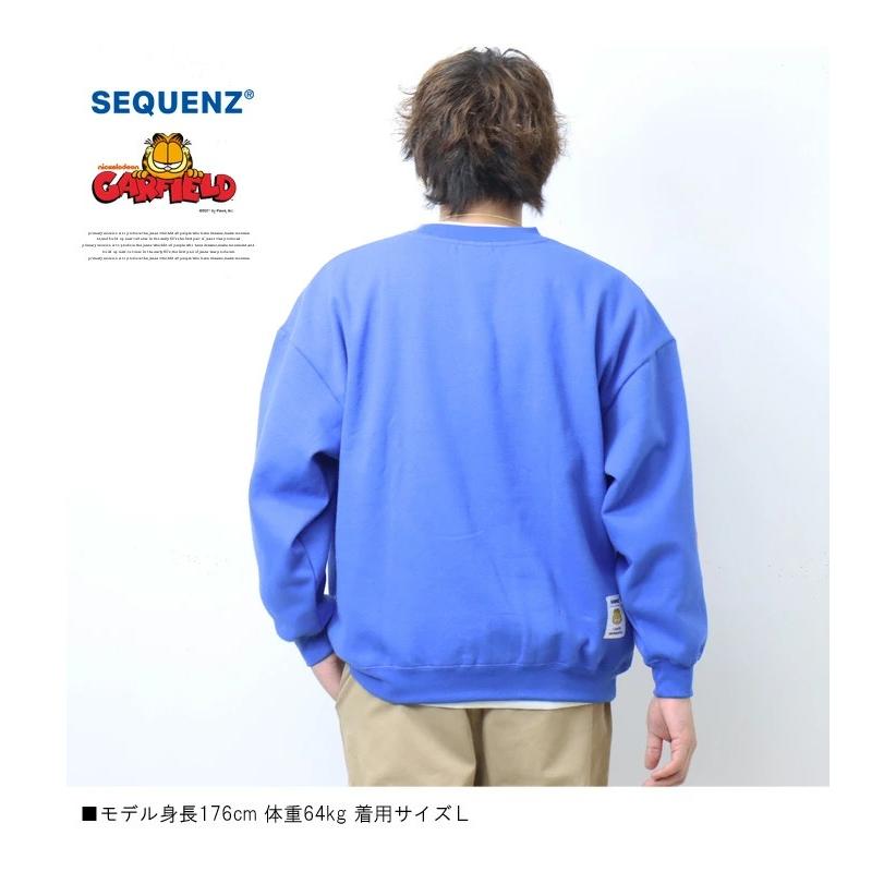 SEQUENZ ガーフィールド ファイヤーパターン スウェットシャツ 裏起毛 トレーナー メンズ レディース ユニセックス 送料無料 23370905 : REX ONE - 通販 ...