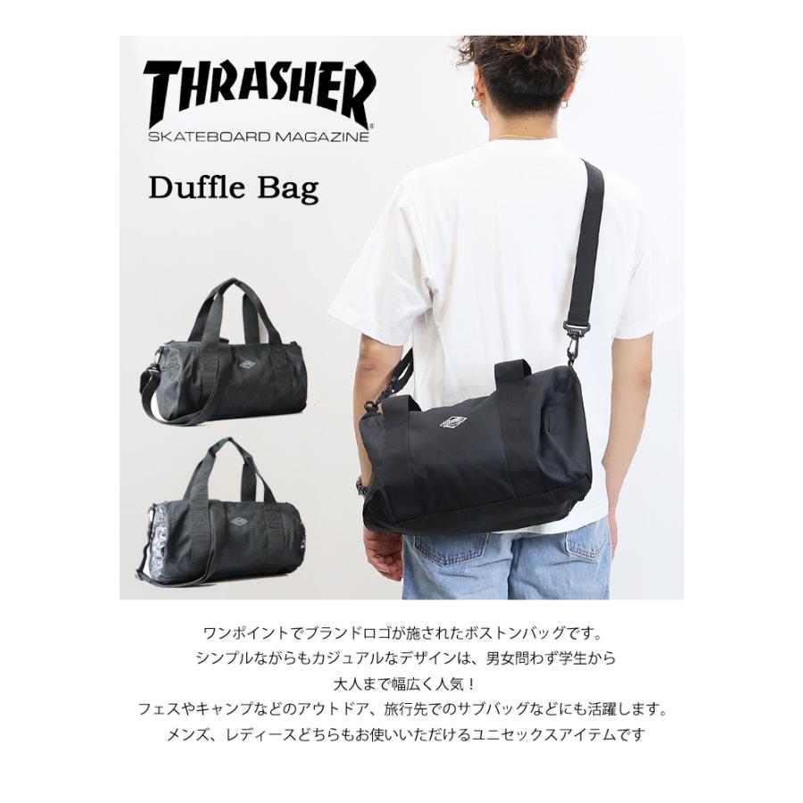 THRASHER スラッシャー ダッフルバッグ ボストンバッグ メンズ THRASHER スラッシャー ダッフルバッグ ボストンバッグ メンズ
