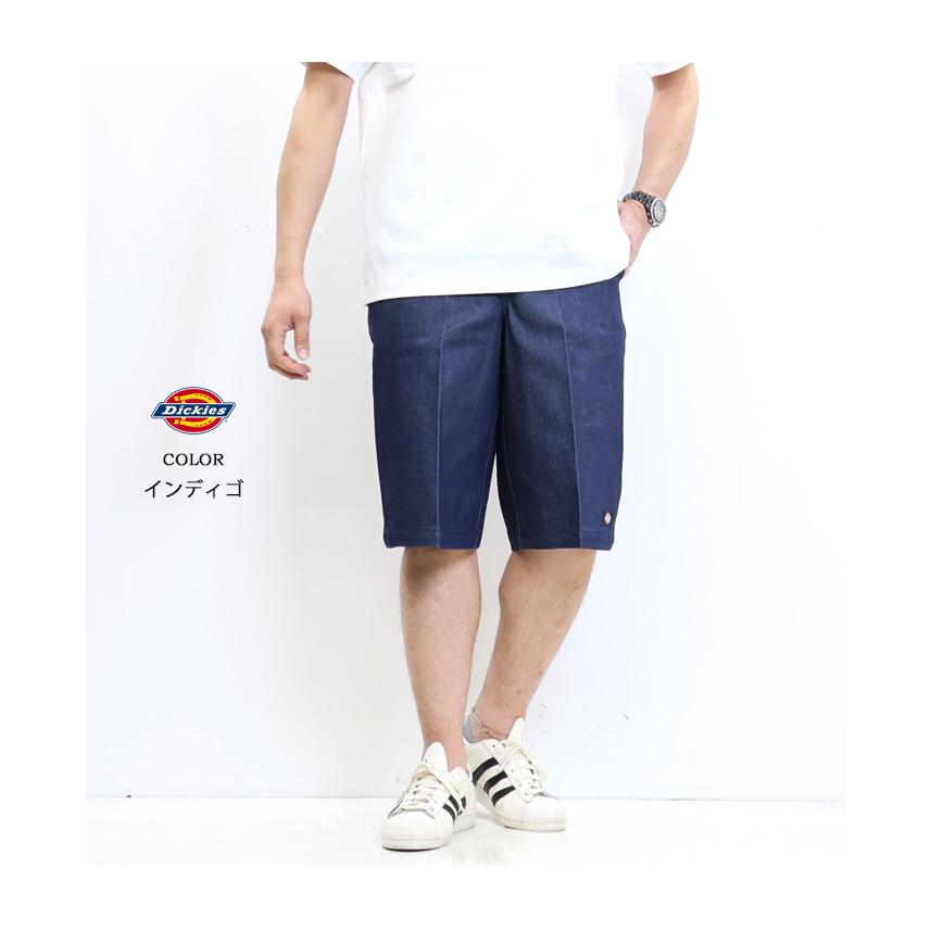 Dickies ディッキーズ マルチポケット デニム ハーフパンツ ジーンズ ショーツ ショートパンツ ユニセックス ワークパンツ 送料無料 ...