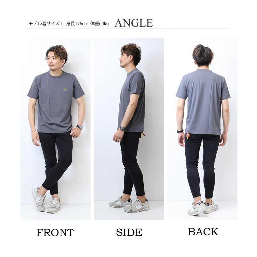 LOGOS Park ロゴスパーク ワンポイントロゴ刺繍 半袖Tシャツ 半T LOGOS Park ロゴスパーク ワンポイントロゴ刺繍 半袖Tシャツ 半T
