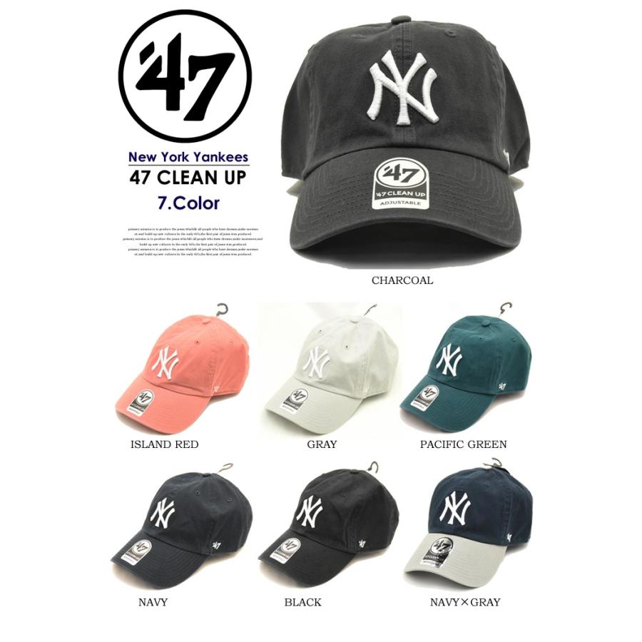 47BRAND フォーティーセブンブランド キャップ スナップバック Yankees 47 CLEAN UP B-RGW17GWS :50004:REX ONE - 通販 - Yahoo!ショッピング