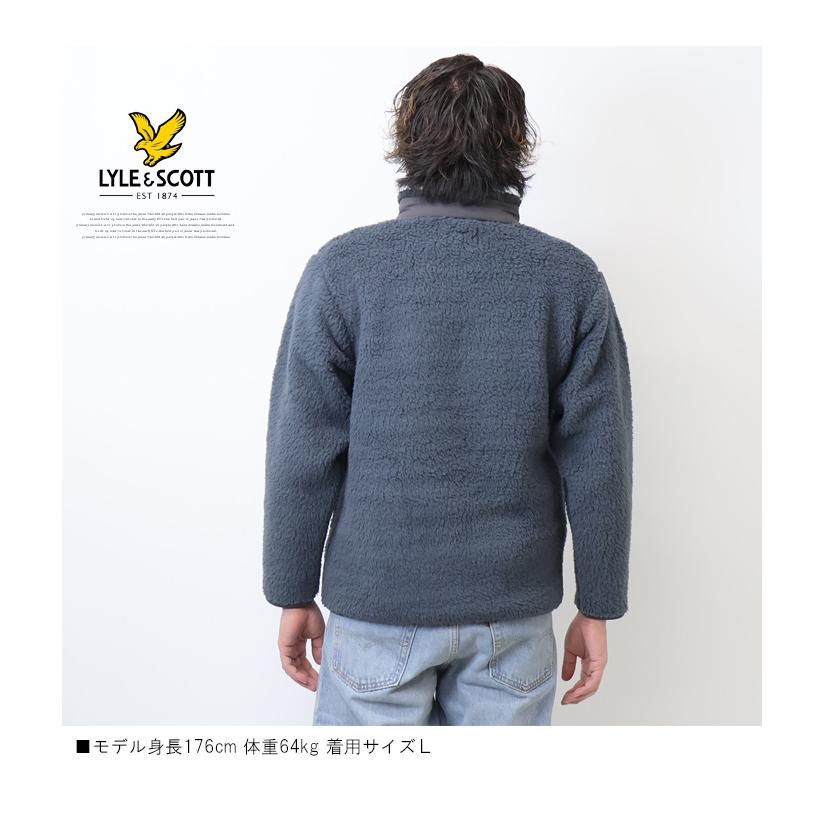 LYLE&SCOTT ライルアンドスコット ボアフリース プルオーバー トップス メンズ 2352-8512 : REX ONE - 通販 - Yahoo!ショッピング