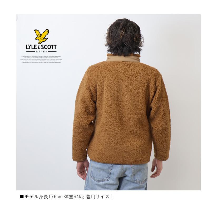 LYLE&SCOTT ライルアンドスコット ボアフリース プルオーバー トップス メンズ 2352-8512 : REX ONE - 通販 - Yahoo!ショッピング
