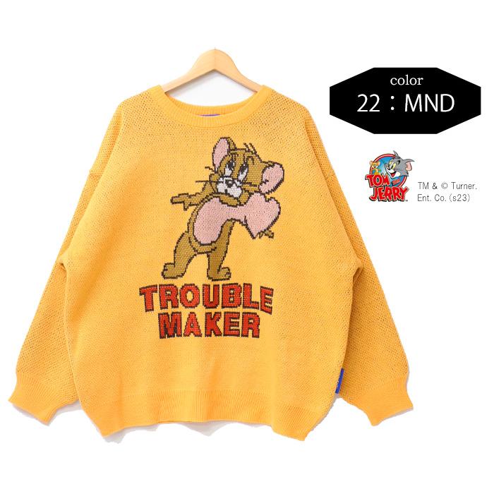 SEQUENZ トムとジェリー ファニーアート ジャガード セーター ニット クルーネック メンズ ビッグシルエット トムジェリ 送料無料 24370917 : REX ONE - 通販 ...