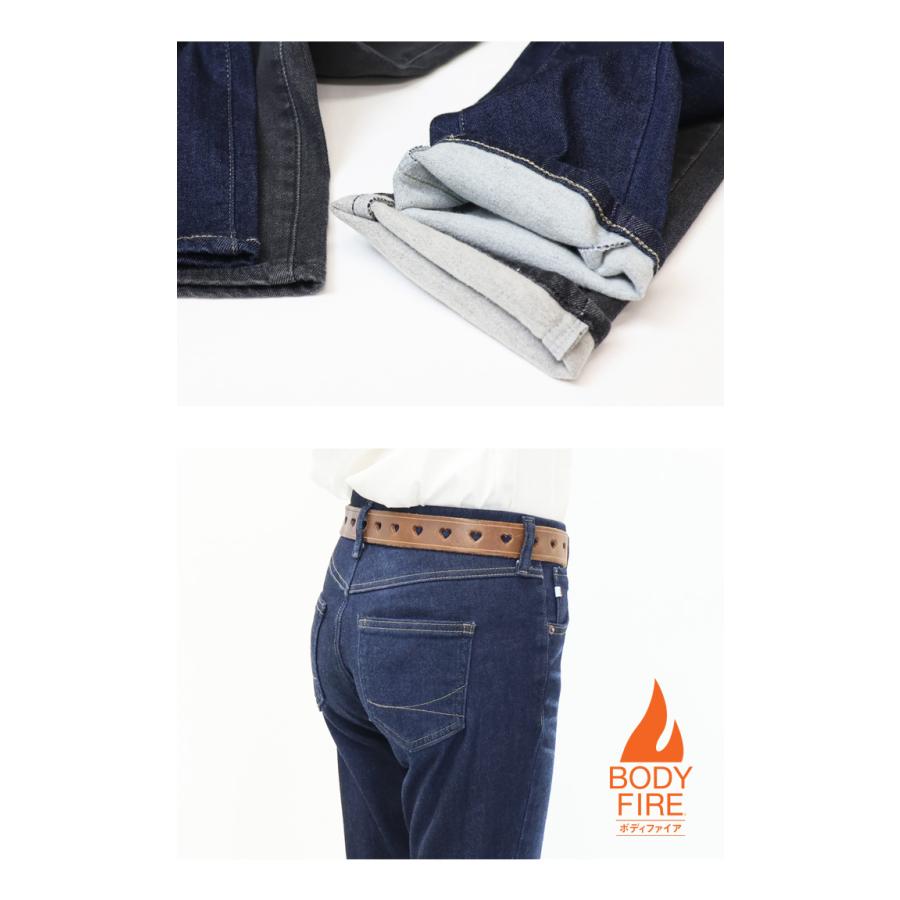 SOMETHING（サムシング） 2025年秋冬 BODY FIRE 暖パン テーパード 裏