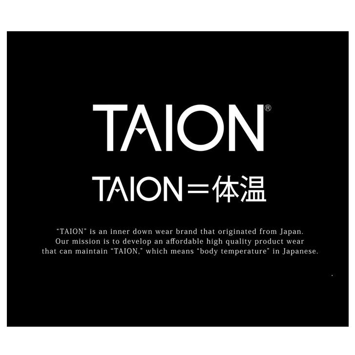 TAION タイオン Vネック ボタン インナーダウンベスト メンズ TAION-001 : REX ONE - 通販 - Yahoo!ショッピング