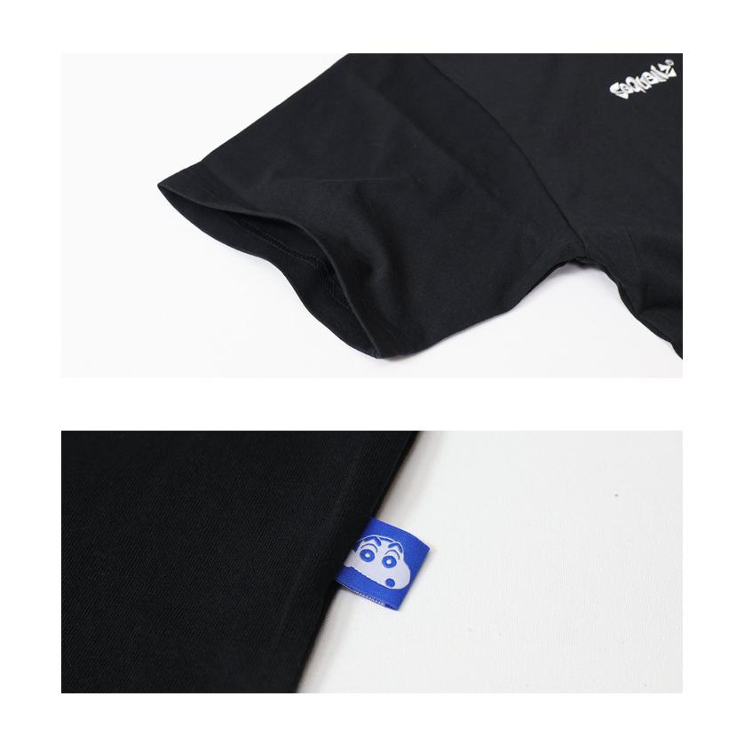 Prosperity Sequence SEQUENZ クレヨンしんちゃん グラフィティ バックプリント 半袖Tシャツ ビッグT 半T メンズ ビッグシルエット 24570917 : REX ...