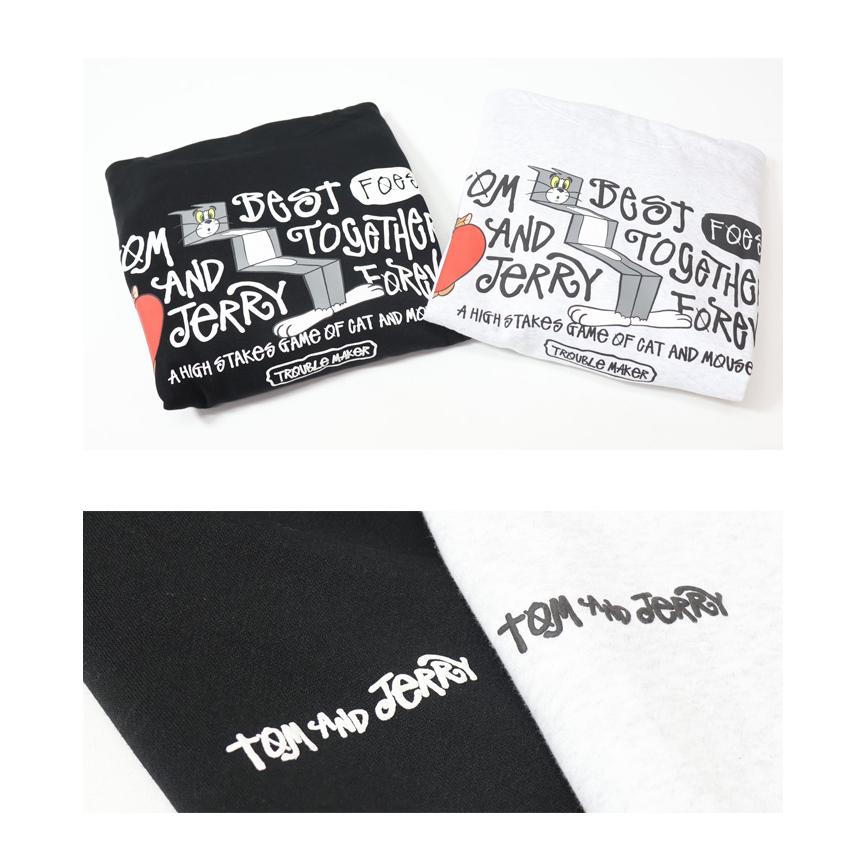 SEQUENZ トムとジェリー バックプリント スウェットパーカー 裏起毛 プルパーカー フーディ メンズ ビッグシルエット トムジェリ 送料無料 24770908 : REX ONE ...