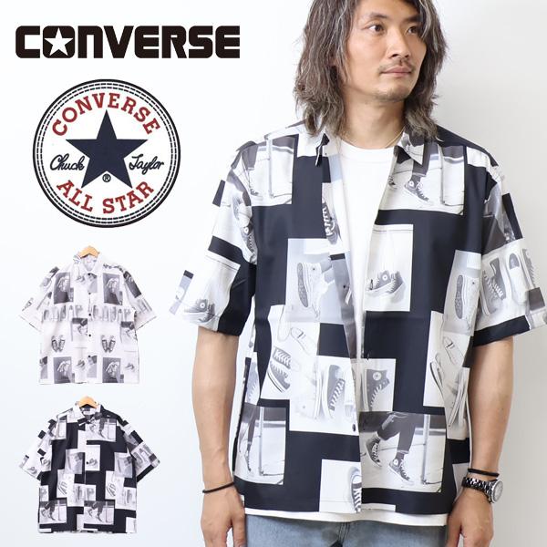 CONVERSE コンバース 総柄 半袖シャツ メンズ 3270-7106 : REX ONE - 通販 - Yahoo!ショッピング