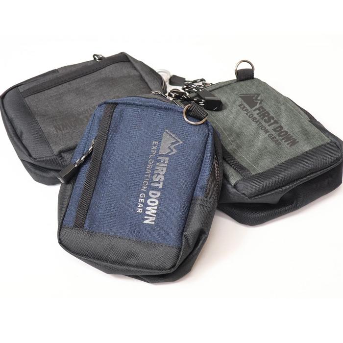 FIRST DOWN EXPLORATION GEAR ファーストダウン ミニポーチ ベルトポーチ 鞄 カバン かばん メンズ レディース ユニセックス 33050 : REX ONE ...