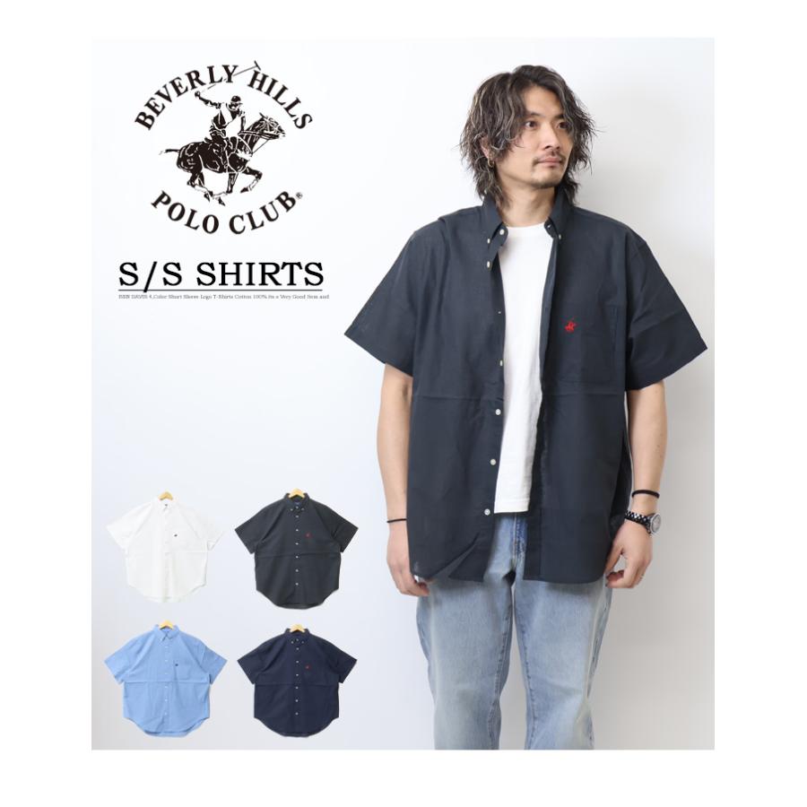 BEVERLY HILLS POLO CLUB ビバリーヒルズポロクラブ 半袖シャツ メンズ ボタンダウンシャツ 送料無料 4222-4140 : bd-4222-4140 : REX ONE ...
