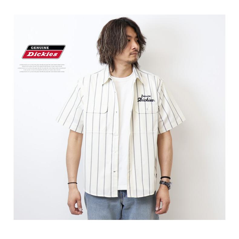 Dickies GENUINE ジェニュイン ディッキーズ チェック ストライプ 半袖シャツ メンズ 4270-1021 : REX ONE - 通販 - Yahoo!ショッピング