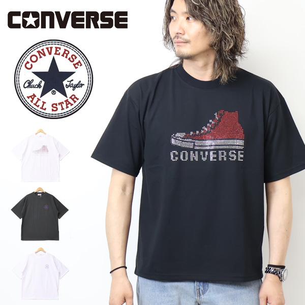 CONVERSE コンバース ラインストーン 半袖Tシャツ メンズ 4273-0531 : REX ONE - 通販 - Yahoo!ショッピング