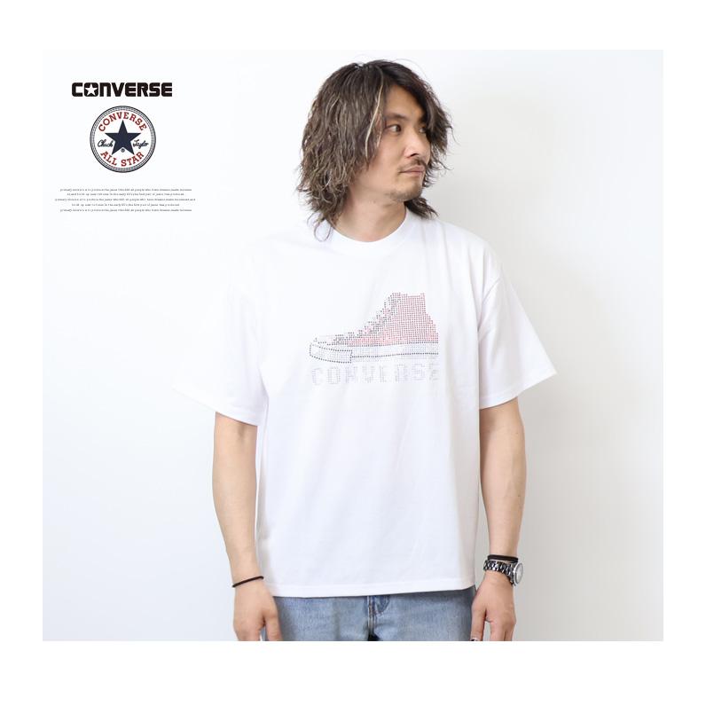 CONVERSE コンバース ラインストーン 半袖Tシャツ メンズ 4273-0531 :bd-4273-0531:REX ONE - 通販 - Yahoo!ショッピング