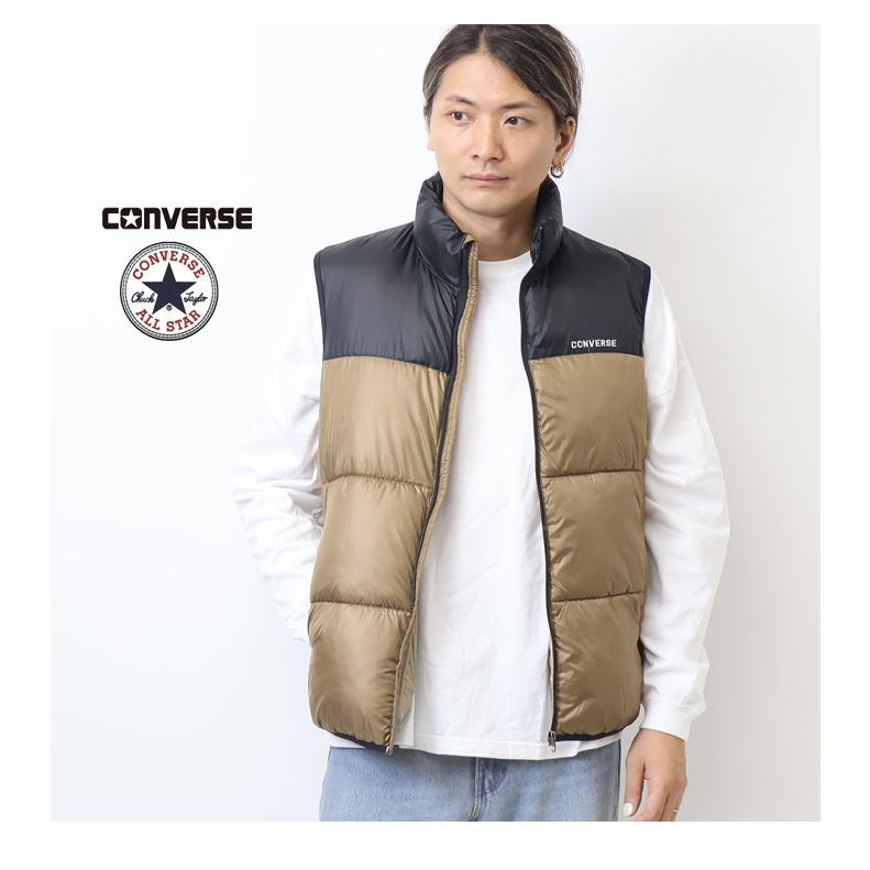 CONVERSE コンバース ワンポイントロゴ 中綿ベスト ライトアウター メンズ 送料無料 4540-7400 : REX ONE - 通販 - Yahoo!ショッピング