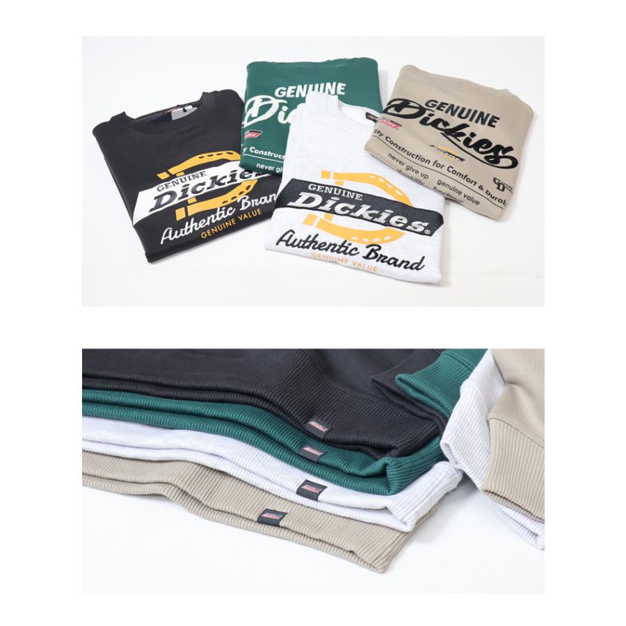 GENUINE Dickies ジェニュイン ディッキーズ プリント 刺繍 スウェットシャツ トレーナー 裏毛 メンズ 5178-2404 : bd-5178-2404 : REX ONE ...