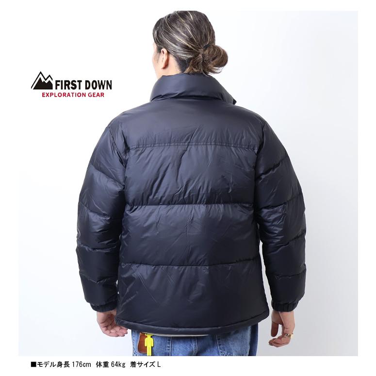 FIRST DOWN EXPLORATION GEAR ファーストダウン スタンド ダウンジャケット アウター ブルゾン メンズ 送料無料 7452608 : bd-7452608 : REX ...
