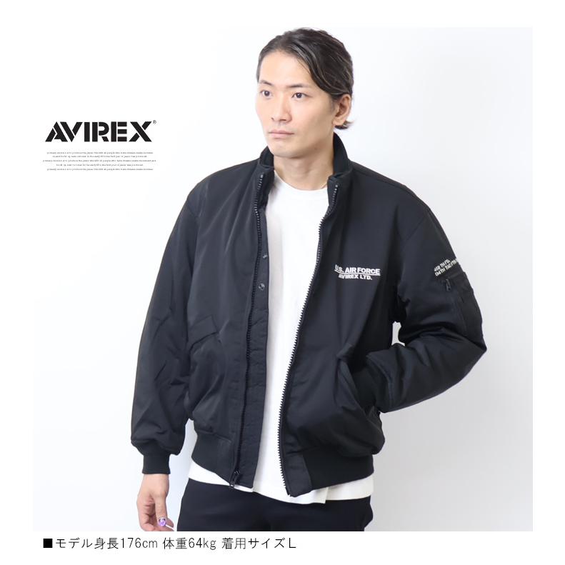 AVIREX アヴィレックス ステンシルジャケット HAT IN THE RING AVIREX アヴィレックス ステンシルジャケット HAT IN THE RING