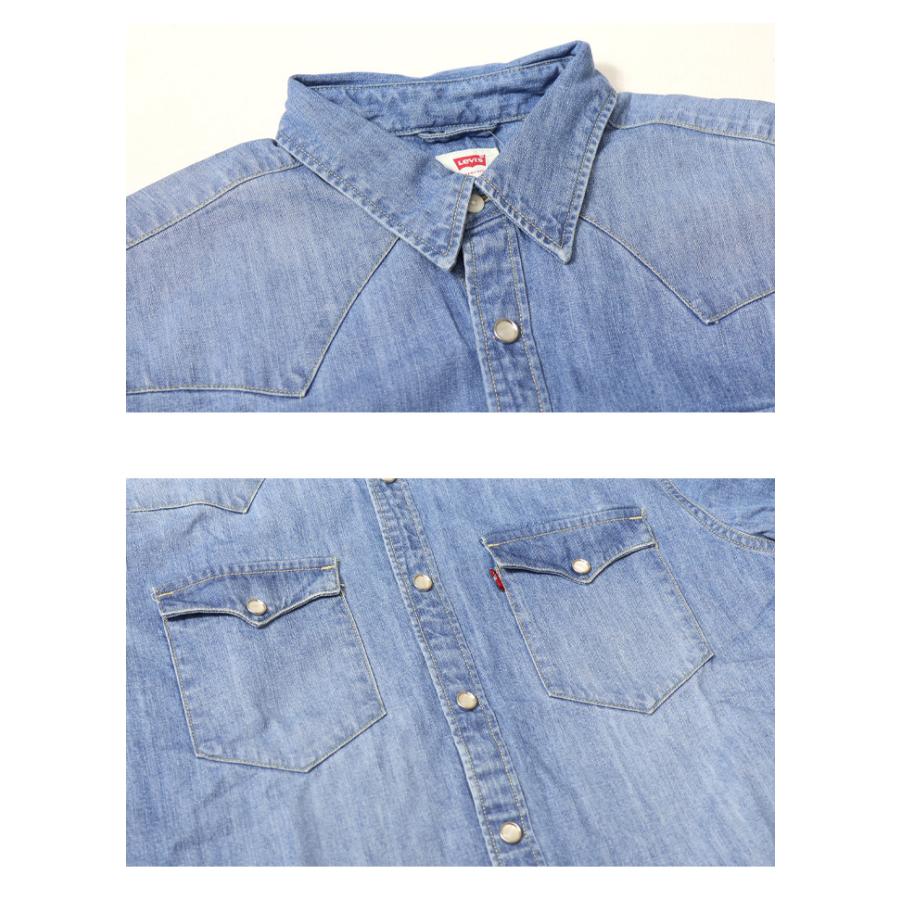 SILVER TAB Levi's リーバイス ウエスタン デニムシャツ メンズ SILVER TAB Levi's リーバイス ウエスタン デニムシャツ メンズ