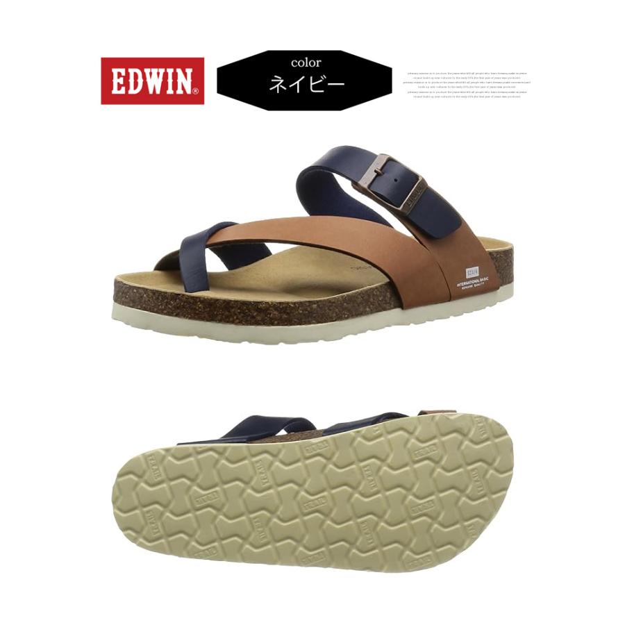EDWIN エドウィン コンフォート トング サンダル メンズ カジュアル 夏 EB1003 : REX ONE - 通販 - Yahoo!ショッピング