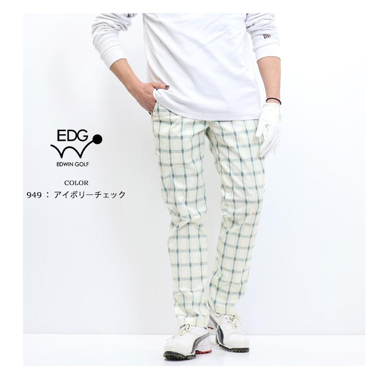 503 EDWIN GOLF エドウィンゴルフ スリムテーパード モイスチャーコントロール ストレッチ ゴルフパンツ パンツ メンズ 送料無料 EDG002 : REX ONE - 通販 ...