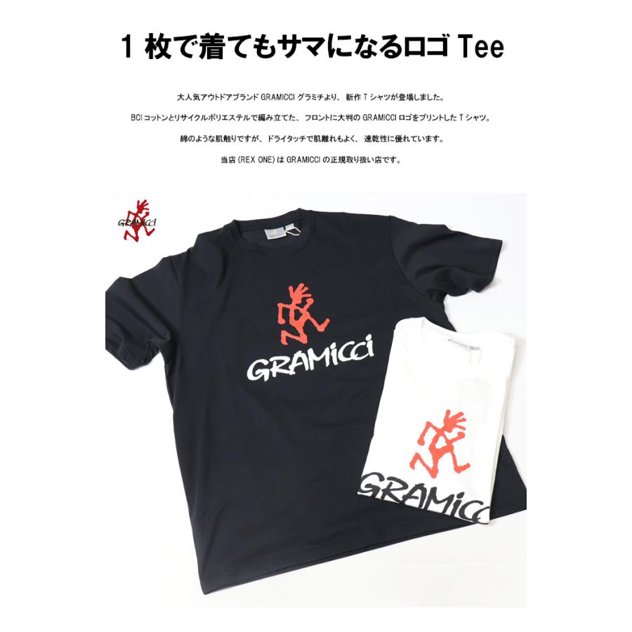GRAMICCI グラミチ グラミチロゴ 半袖Tシャツ 半T メンズ G4SU-T097 : bd-g4su-t097 : REX ONE - 通販 - Yahoo!ショッピング