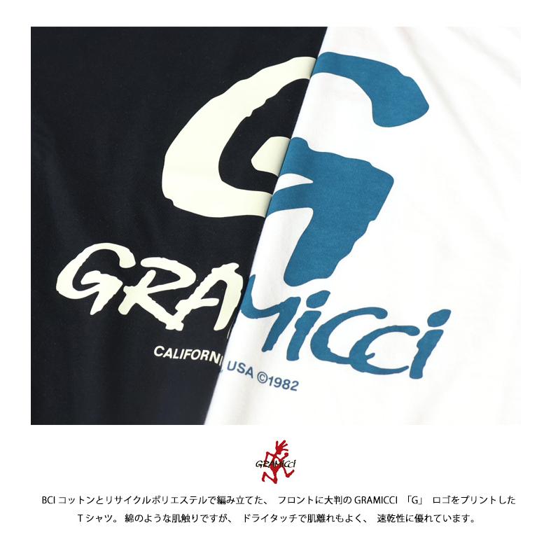 GRAMICCI グラミチ Gロゴ 半袖Tシャツ 半T メンズ G4SU-T098 : REX ONE - 通販 - Yahoo!ショッピング