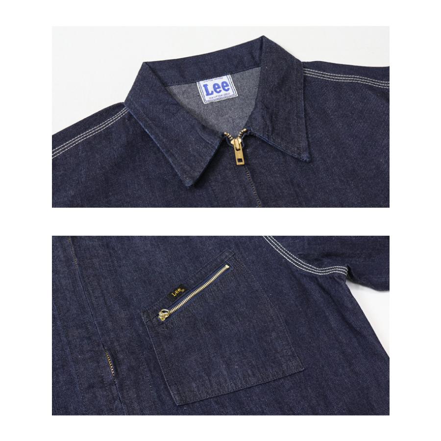 Lee リー DUNGAREES ダンガリーズ 91B ZIP-UPブルゾン ライトアウター メンズ ワークジャケット デニム 送料無料 ...