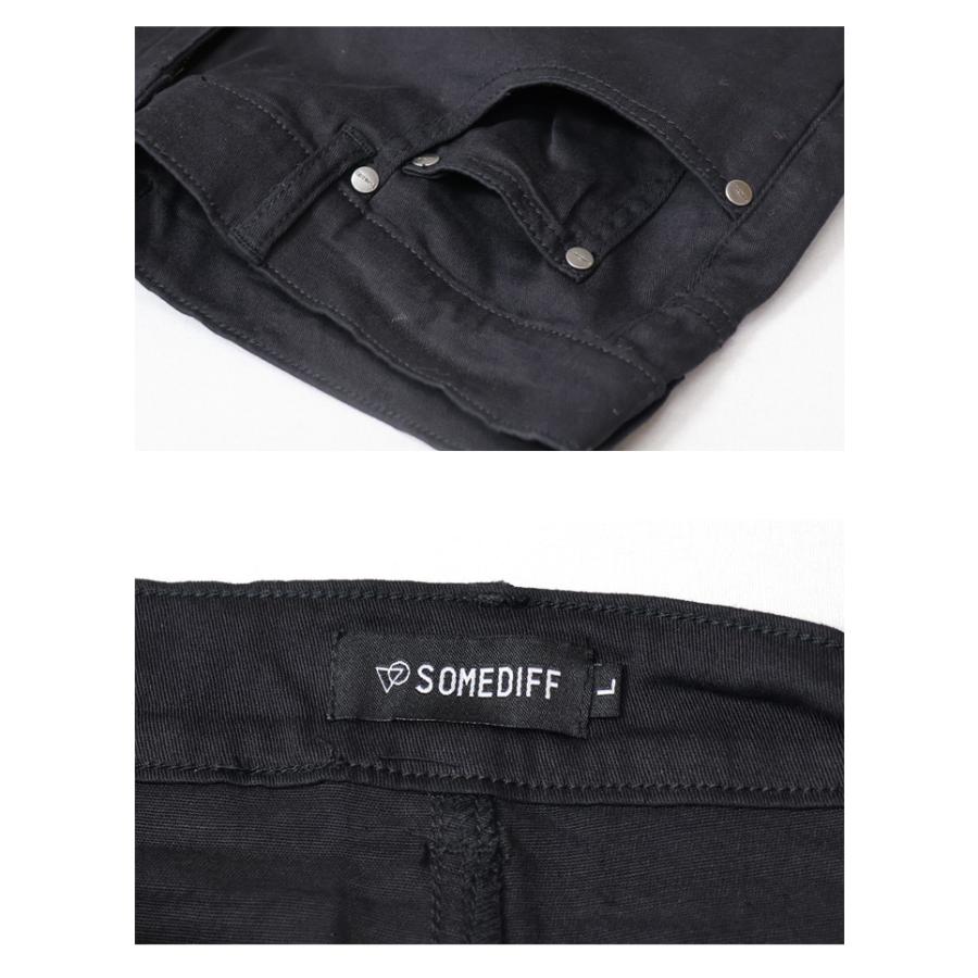 SOMEDIFF サムディフ クロップドパンツ スキニー スリム デニム SOMEDIFF サムディフ クロップドパンツ スキニー スリム デニム