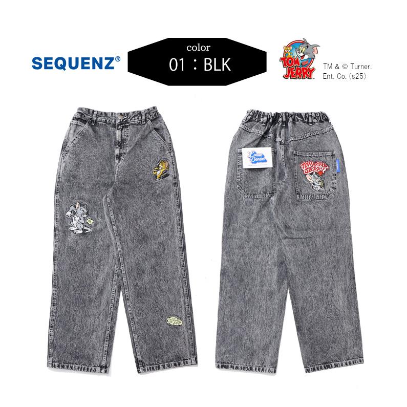 SEQUENZ トムとジェリー チェイス ルーズデニムパンツ ジーンズ メンズ 送料無料 25170901トムジェリ : REX ONE - 通販 - Yahoo!ショッピング