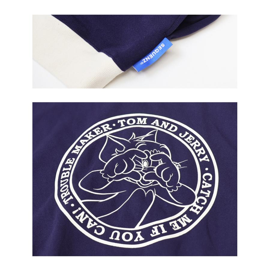 SEQUENZ トムとジェリー サークルロゴ トラックジャケット ジャージ メンズ ライトアウター ブルゾン トムジェリ 送料無料 25570920 : be-25570920 : REX ...