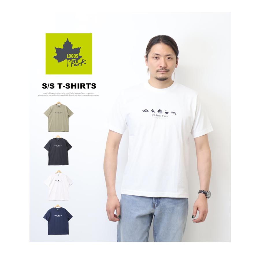 LOGOS Park ロゴスパーク プリント 半袖Tシャツ 半T メンズ 5233-0342 : REX ONE - 通販 - Yahoo!ショッピング