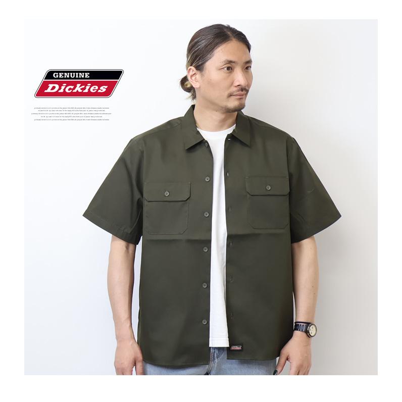 Dickies GENUINE ジェニュイン ディッキーズ TCツイル 半袖 ワークシャツ 半袖シャツ メンズ 5270-5020 : REX ONE - 通販 - Yahoo!ショッピング