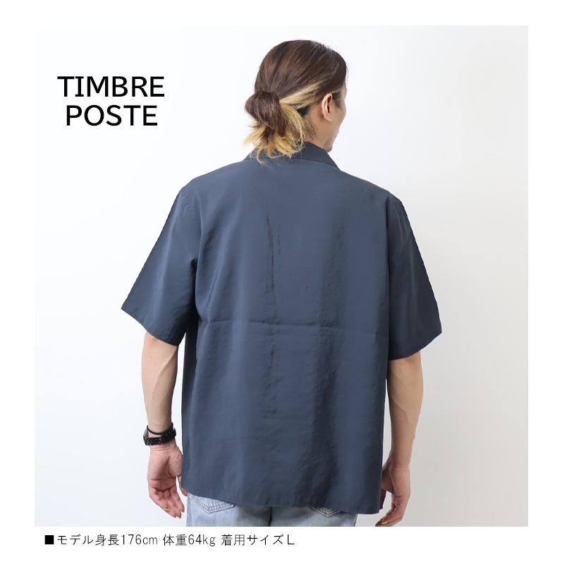 TIMBRE POSTE タンブルポステ 接触冷感ポリエステル オープンカラーシャツ 半袖シャツ メンズ 5270-5051 : REX ONE - 通販 - Yahoo!ショッピング