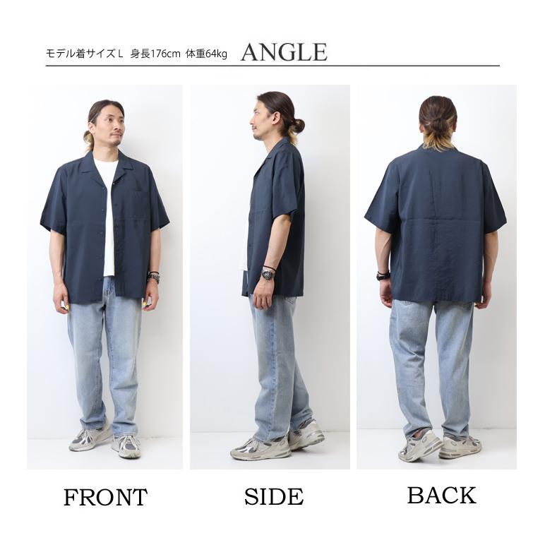 TIMBRE POSTE タンブルポステ 接触冷感ポリエステル オープンカラーシャツ 半袖シャツ メンズ 5270-5051 : REX ONE - 通販 - Yahoo!ショッピング