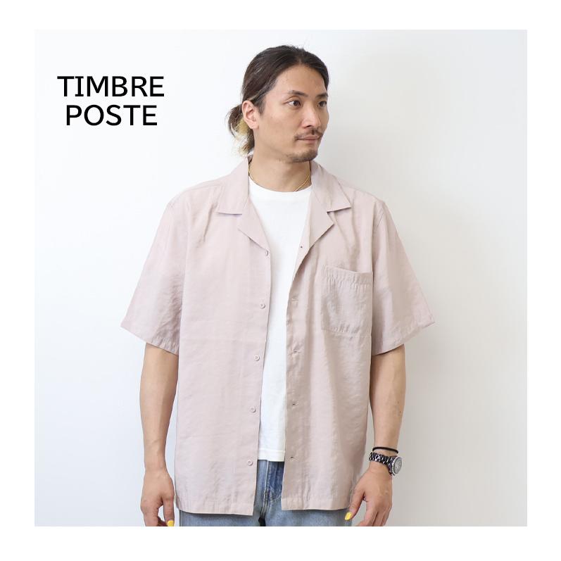 TIMBRE POSTE タンブルポステ 接触冷感ポリエステル オープンカラーシャツ 半袖シャツ メンズ 5270-5051 : REX ONE - 通販 - Yahoo!ショッピング