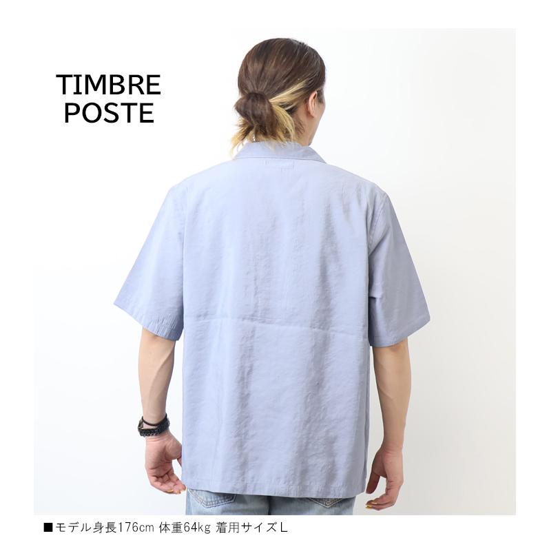 TIMBRE POSTE タンブルポステ 接触冷感ポリエステル オープンカラーシャツ 半袖シャツ メンズ 5270-5051 : REX ONE - 通販 - Yahoo!ショッピング