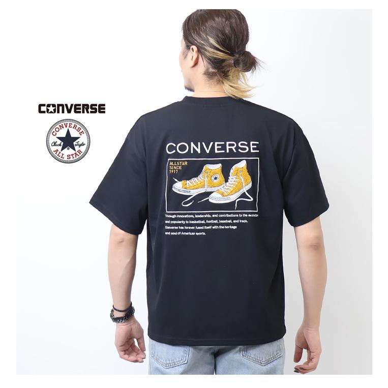CONVERSE コンバース バック刺繍 半袖Tシャツ メンズ 5273-4514 : REX ONE - 通販 - Yahoo!ショッピング