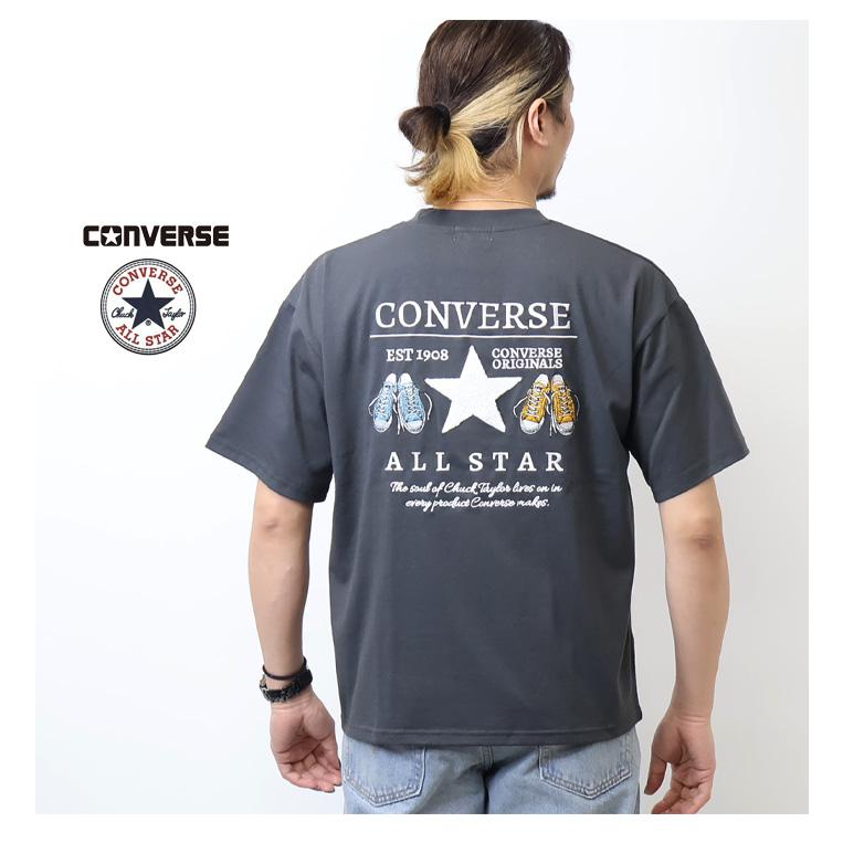 CONVERSE コンバース バック刺繍 半袖Tシャツ メンズ 5273-4514 : REX ONE - 通販 - Yahoo!ショッピング