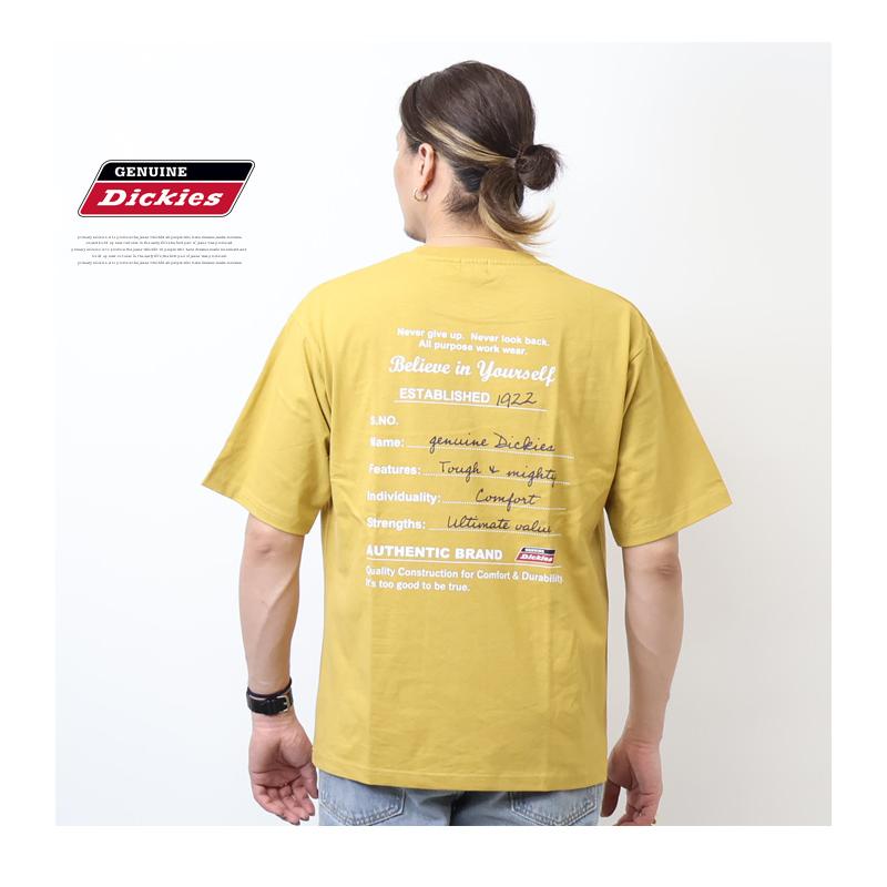 Dickies GENUINE ジェニュイン ディッキーズ 刺繍 プリント 半袖Tシャツ 半T ビッグシルエット オーバーサイズ メンズ 5278-3403 : REX ONE - 通販 ...