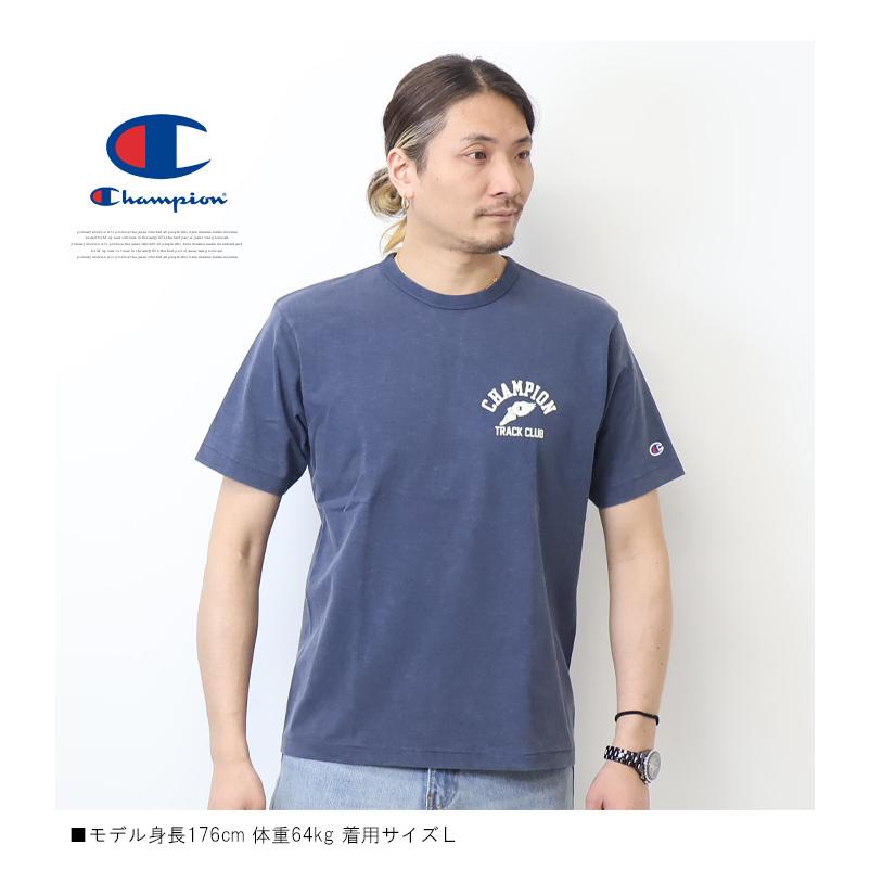 Champion チャンピオン ヴィンテージウォッシュ プリント 半袖Tシャツ 半T メンズ 送料無料 C3-B335 : REX ONE - 通販 - Yahoo!ショッピング