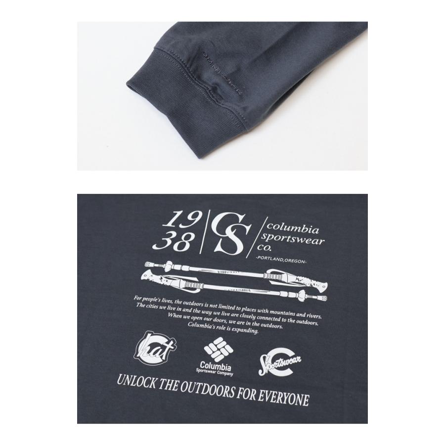 Columbia コロンビア スタックブルックグラフィックロングスリーブTシャツ 長袖Tシャツ ロンT 長T メンズ 送料無料 PM0519 : REX ONE - 通販 - Yahoo!ショッピング