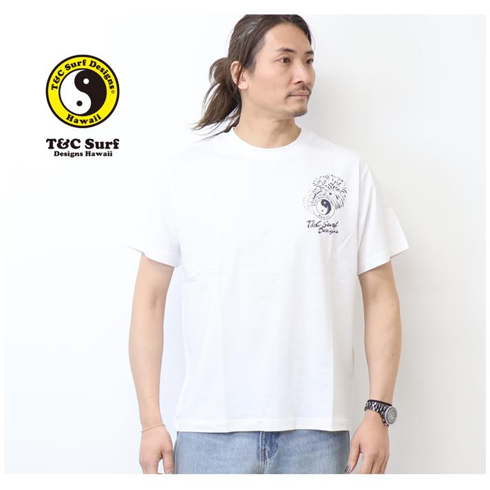 タウン&カントリー T&C Surf Designs プリント 半袖Tシャツ 花火 タウカン メンズ 半T DM2556 : REX ONE ...