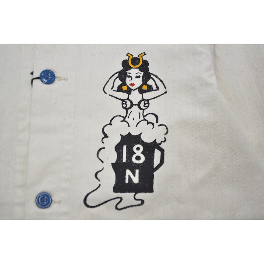 NORTH NO NAME 5 WHISTLE TWO TONE BEER JACKET ファイブ NORTH NO NAME 5 WHISTLE TWO TONE BEER JACKET ファイブ